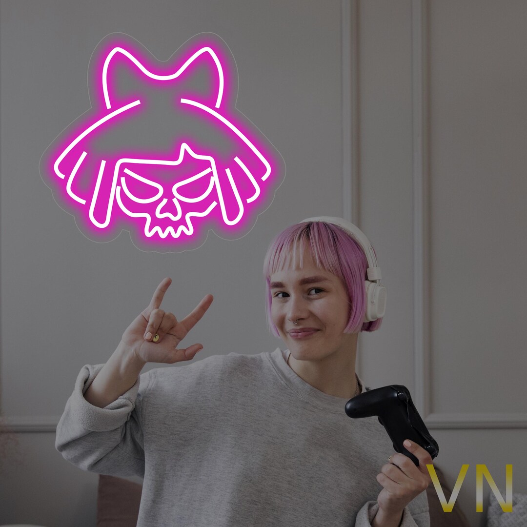 Afterlife Neon Sign, Video Game Wall Light Decor, Gamer Gift, Gift for ...