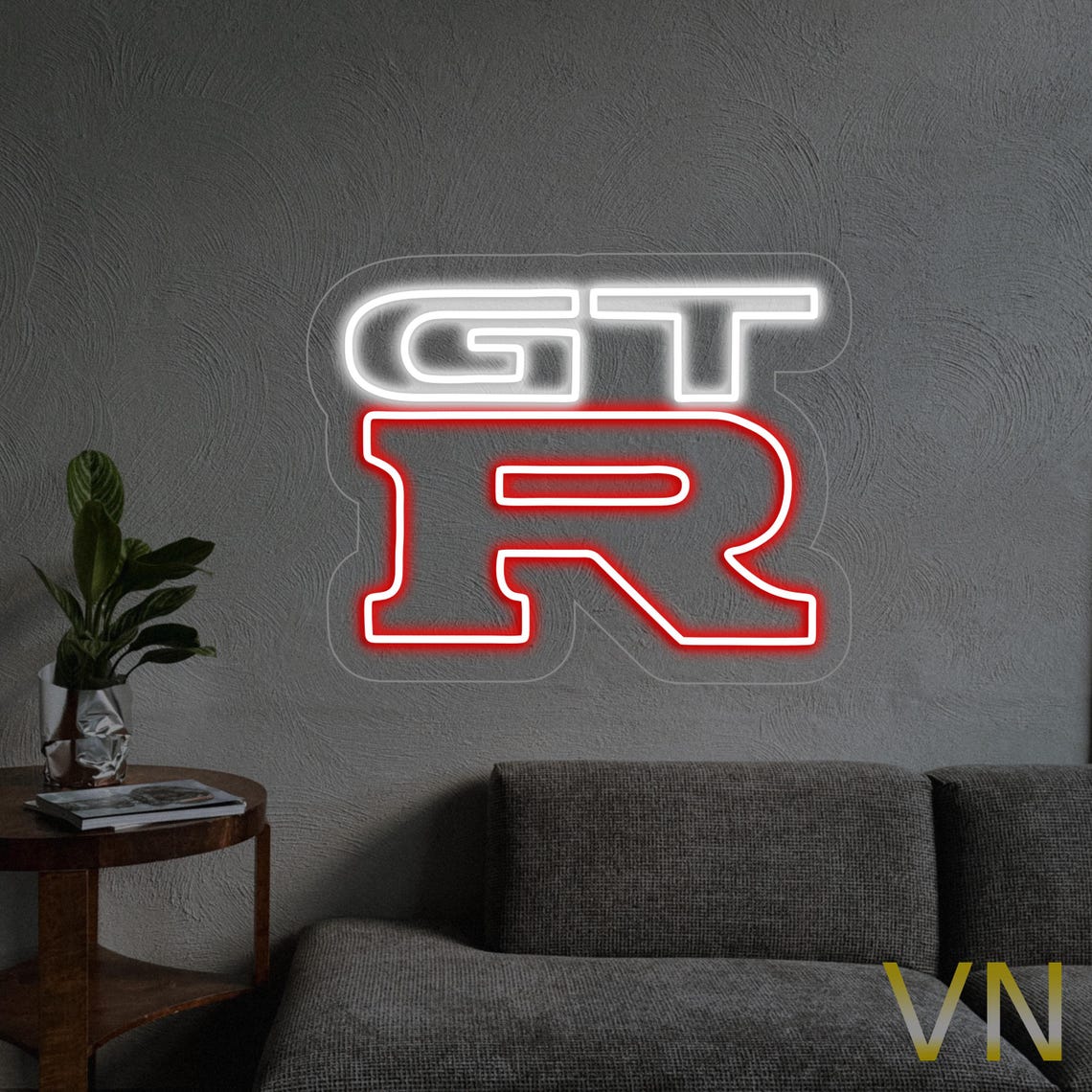 GTR Car Logo Sign Neon Sign / Led Neonsign / Custom Neon Sign / Neon ...