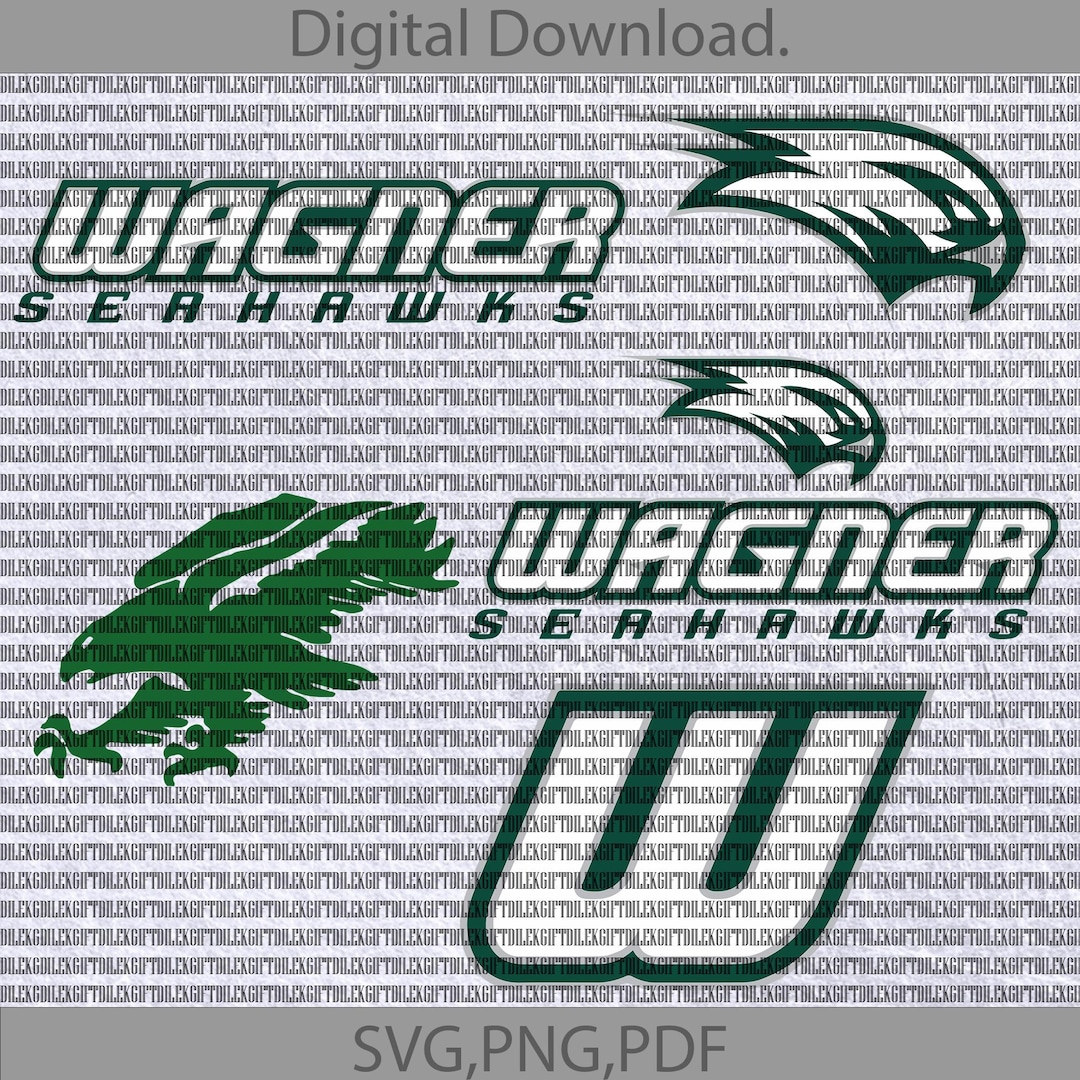 Wagner University SVG, College, Seahawks SVG, Athletics, Football ...