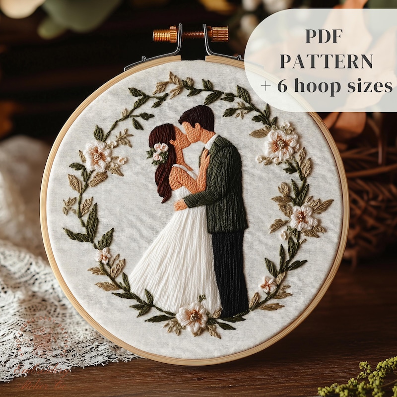 Wedding Embroidery - Etsy