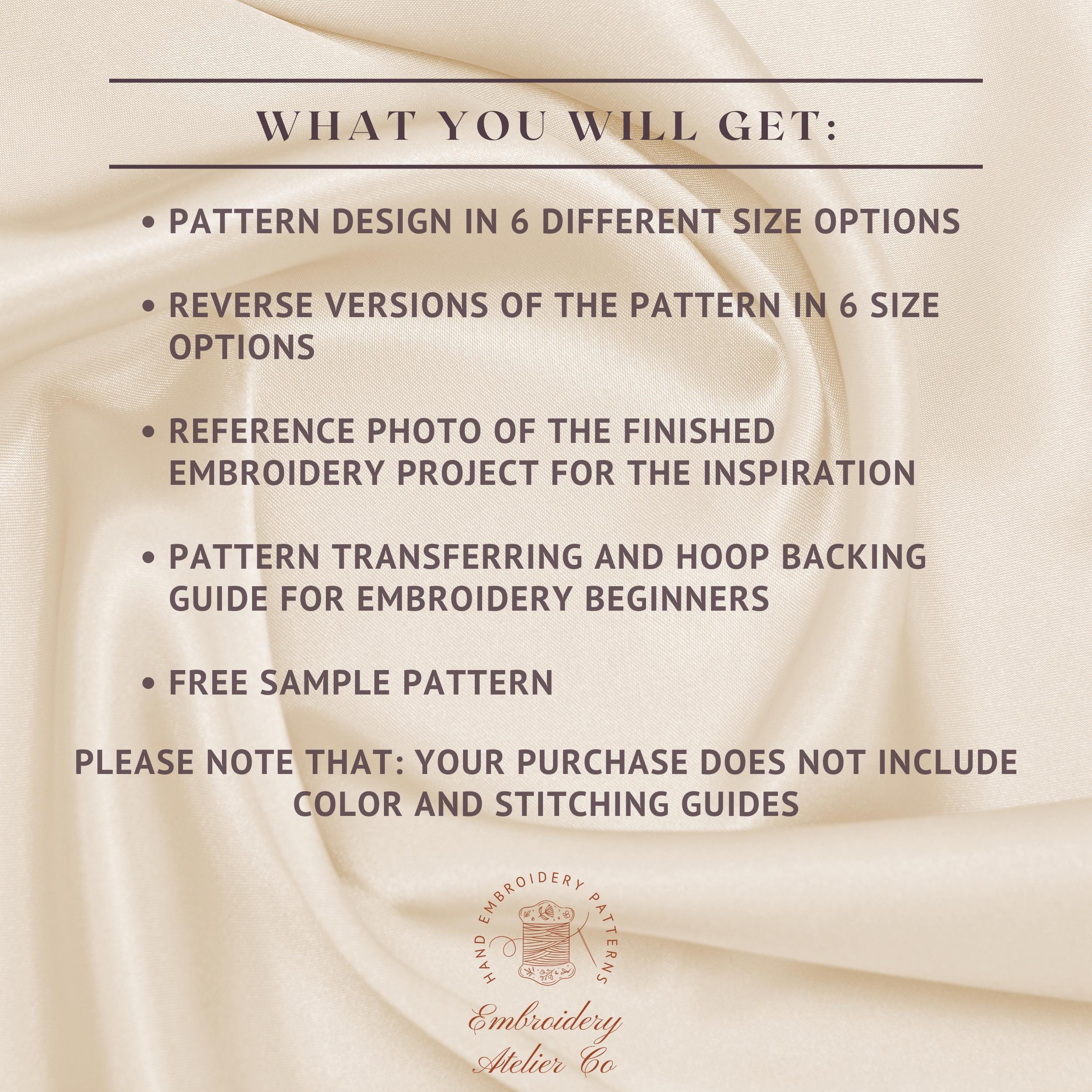 Wedding Embroidery PDF Pattern, Groom and Bride Hand Embroidery Design ...