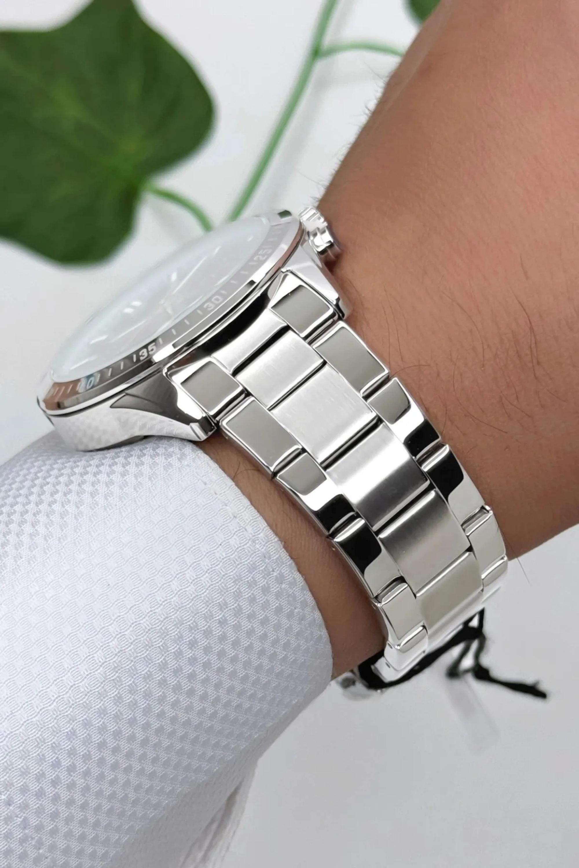 Ferrucci Multifunction Men’s Watch - Bold Teal Dial With Day, Date & 24 ...