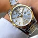 Luxurious Gold & Silver Couple Watch Set - Elegant His and Hers Watches ...