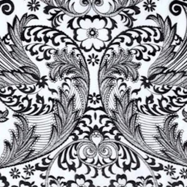 Black Toile Fabric - Etsy