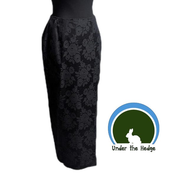 Pencil Skirt Floral - Etsy