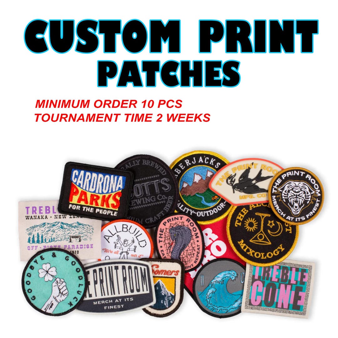 Custom Printed Patch, Custom Embroidered Patch, the Dye Printing Fabric ...