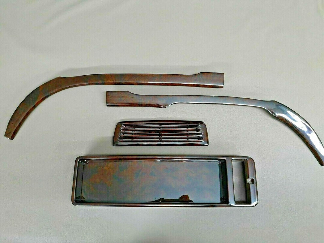 For Mercedes Benz W113 Wood Trim Set 250sl 230-280sl Pagoda Ebony Burl ...