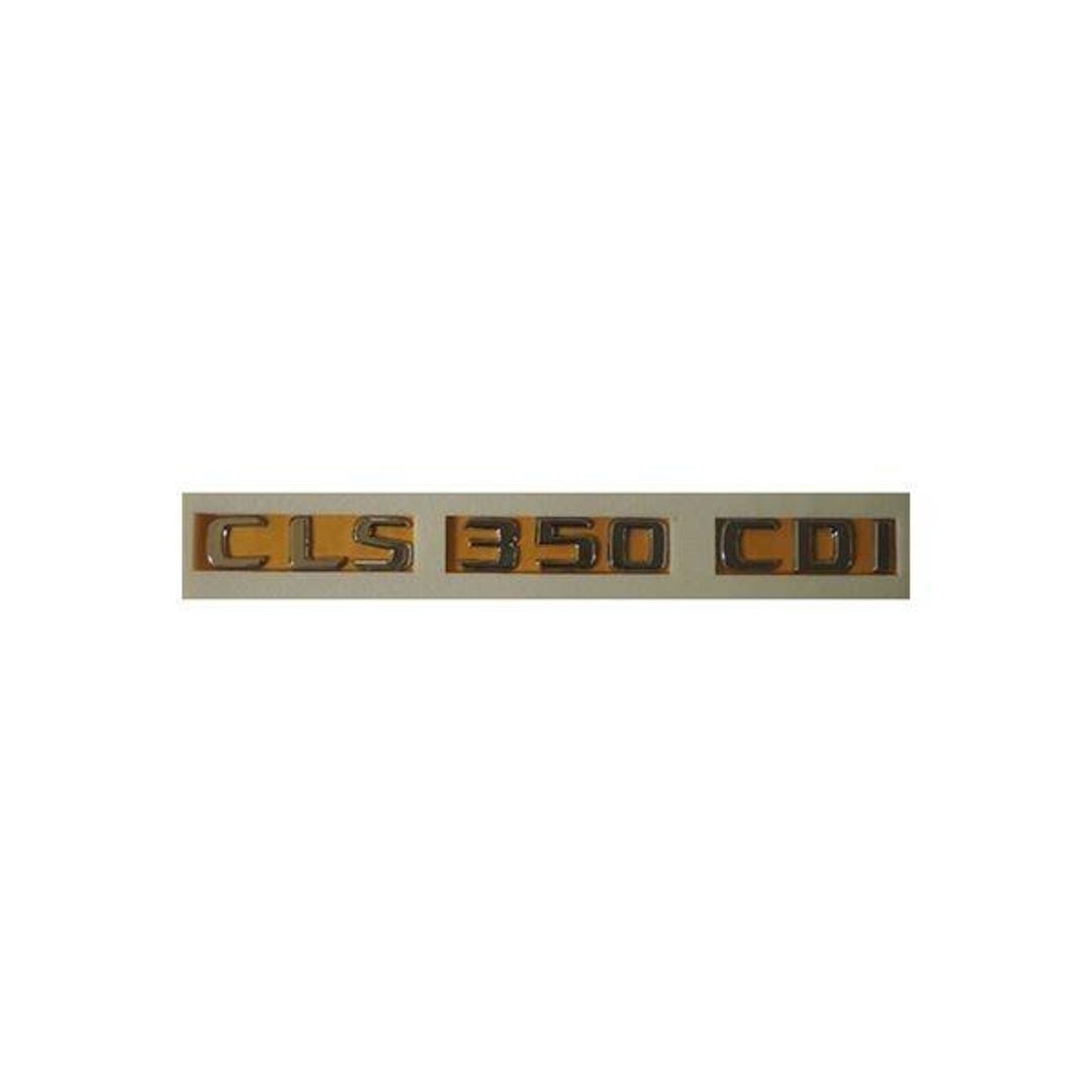 Chrome Emblem Label Nameplate Badge for Mercedes CLS 350 CDI A218 817 ...