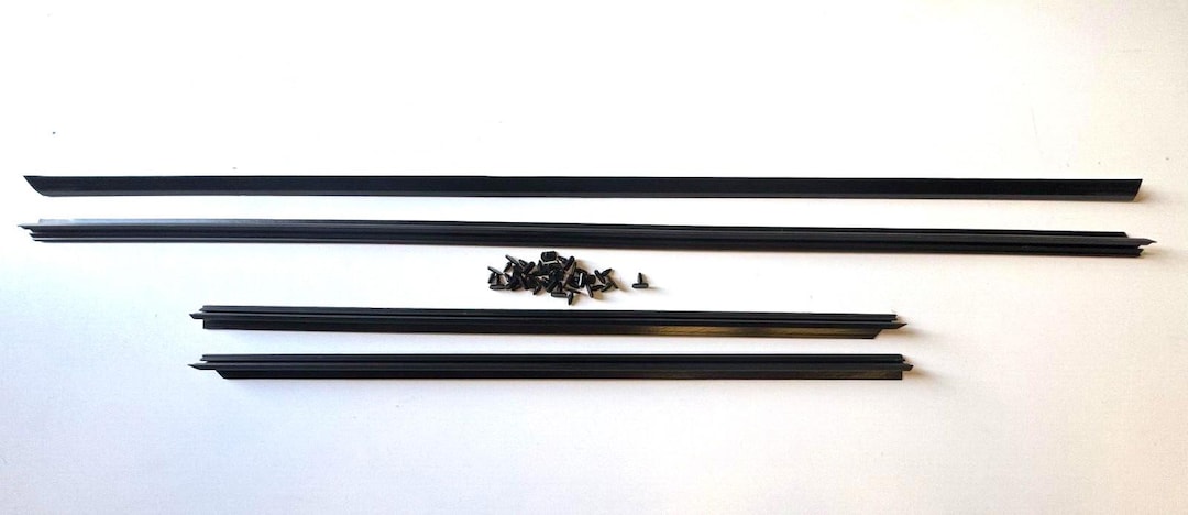 Door Lower Side Moulding Trim Set for Mercedes W210 Late Sedan 00-03 ...