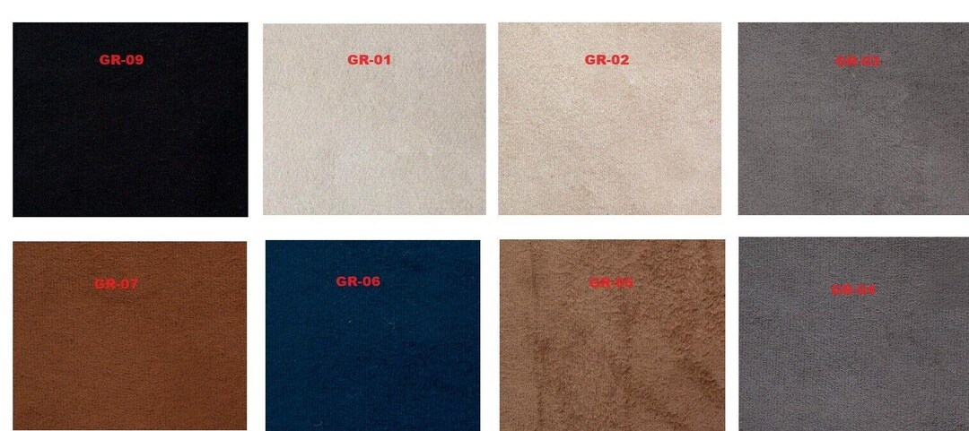 GR03 Luxury Headliner Foam Backed Fabric Upholstery Suede Roof Liner 55 ...