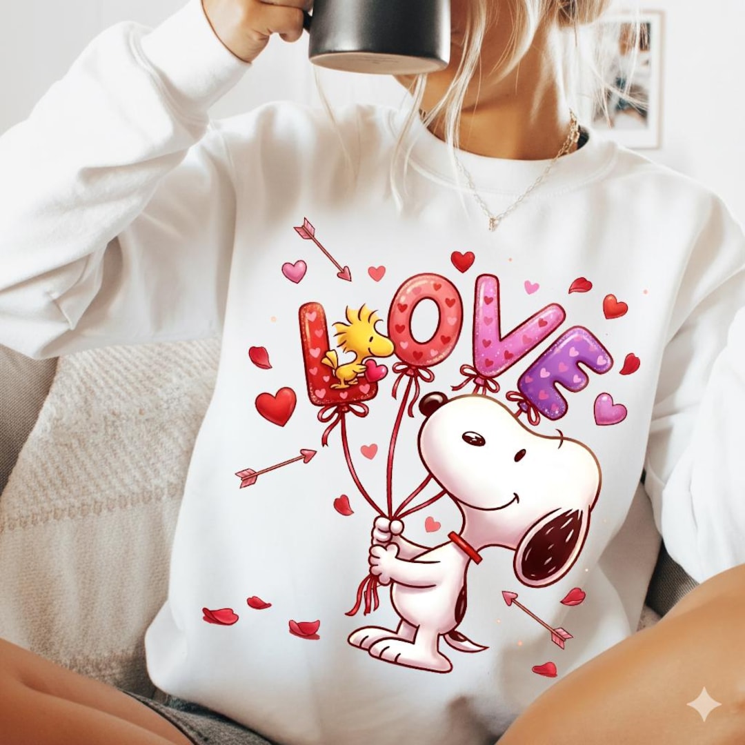 Snoopy Valentine PNG, Peanuts Cartoon Couple, Gifts for Girlfriend ...