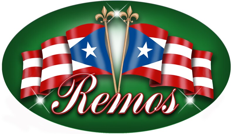 Puerto Rico Unity Flags Vinyl Oval Decal Bumper Sticker Mega - Etsy