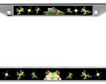 Frog License Plate - Etsy