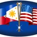 One USA & Philippine Unity Flags Vinyl Rectangle Decal Bumper Sticker 3 ...