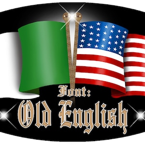 Italian American Unity Flags Vinyl Decal Bumper Sticker 3" X 6 ...