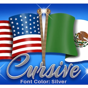 One USA & Mexican Unity Flags Vinyl Rectangle Decal Bumper Sticker ...