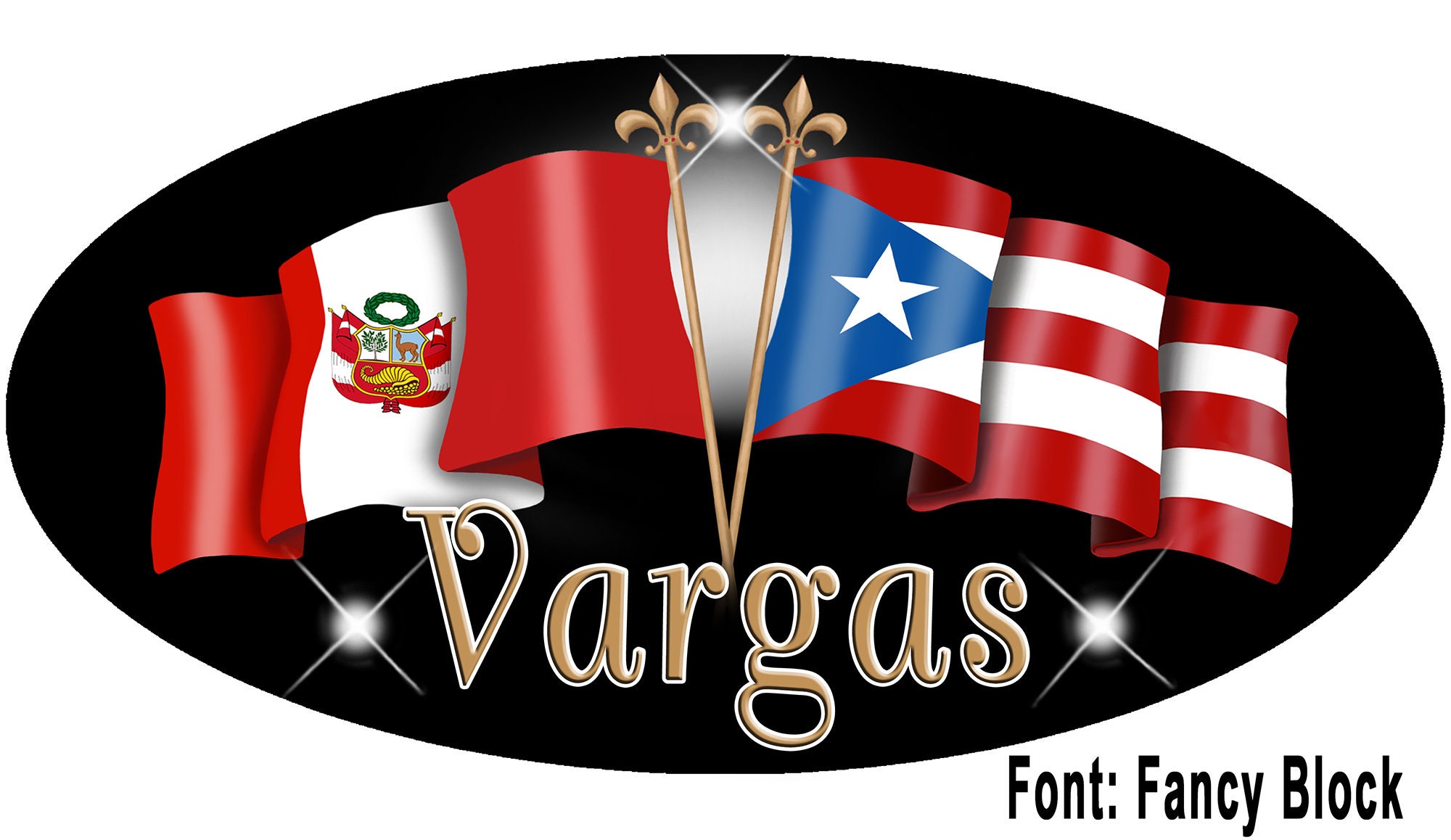 Marca Peru Car Sticker