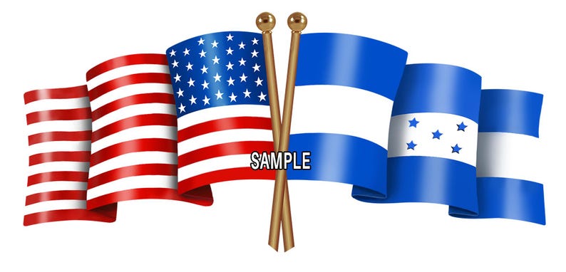 Honduras American Unity Flags Digital Download Latino PNG High Quality ...