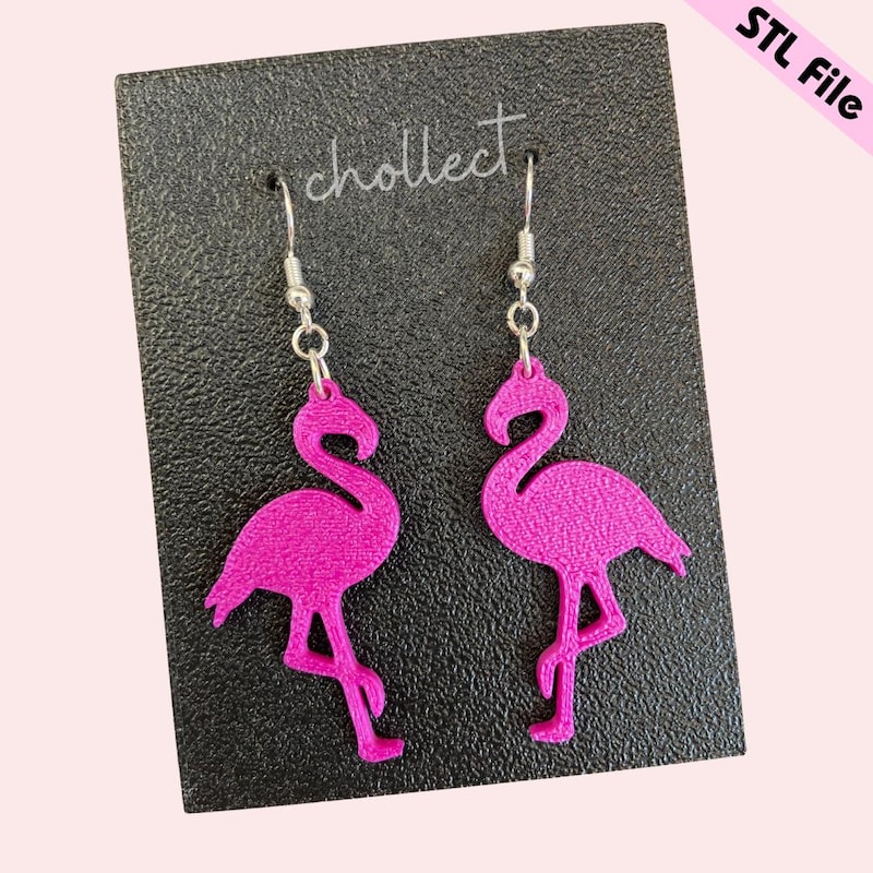 3d Printing Stl Flamingo - Etsy