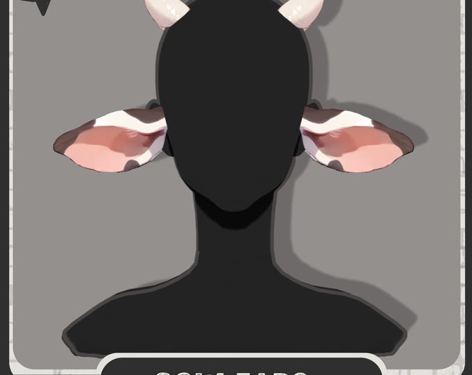 VROID| Cow Ears - Etsy