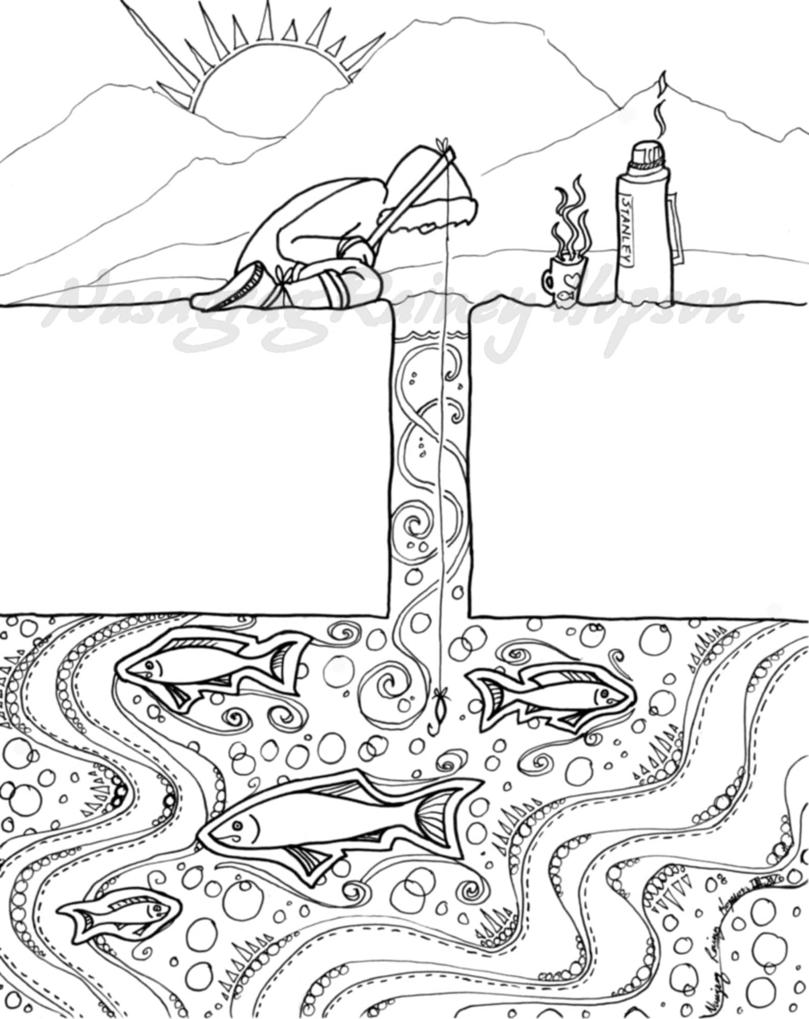 All 10 of My Inupiaq Coloring Pages - DIGITAL DOWNLOAD - Alaska Native ...