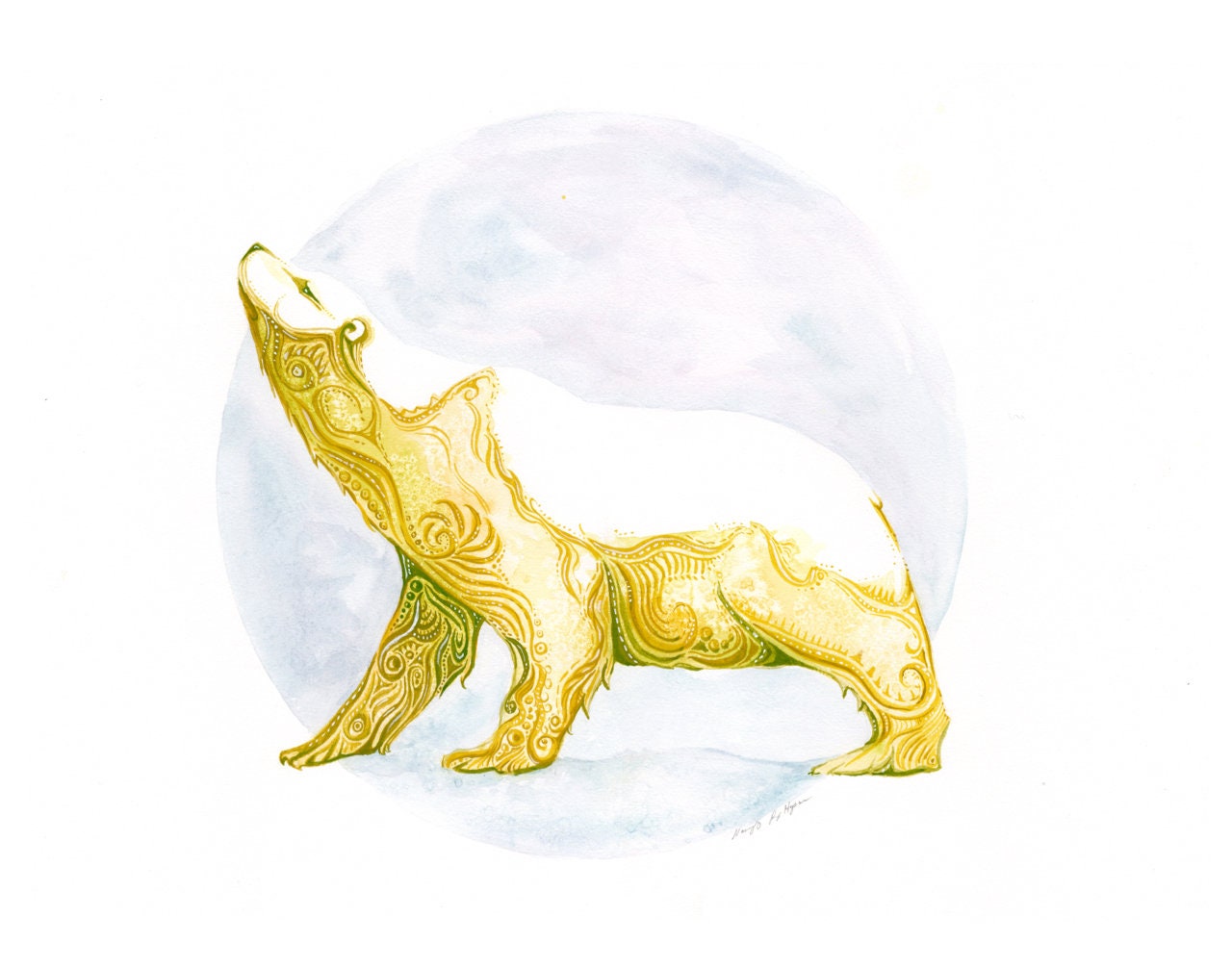 Alaska Native Art Bear