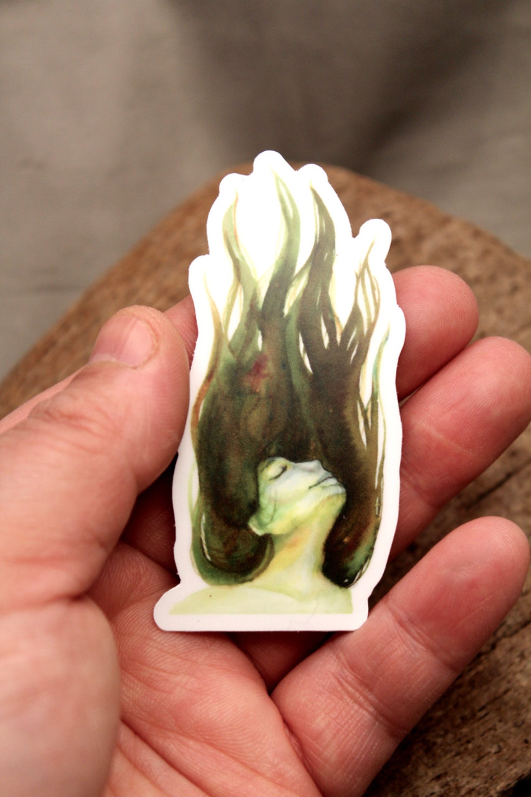 Sedna's Peace - Alaska Native Inupiaq Art Sticker - Etsy