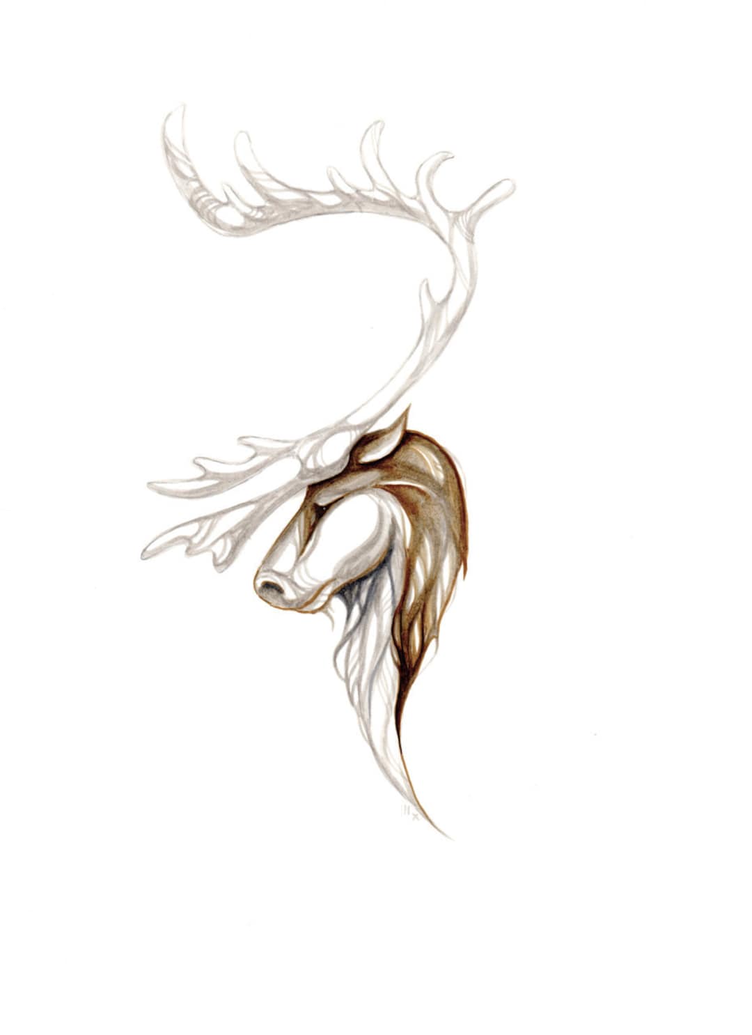 Prince of the Arctic - Alaska Native Inupiaq Drawing - Etsy