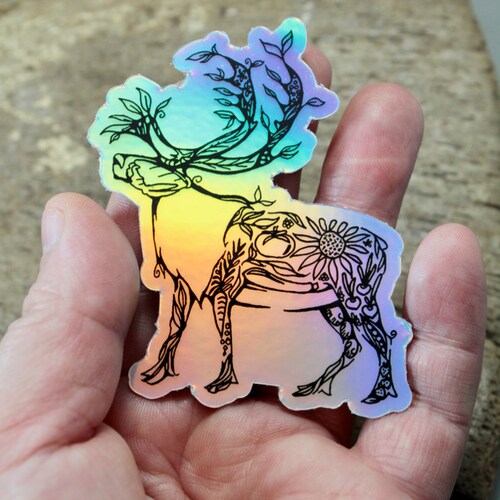 Nanuq in Blue Alaska Native Inupiaq Art Sticker | Etsy