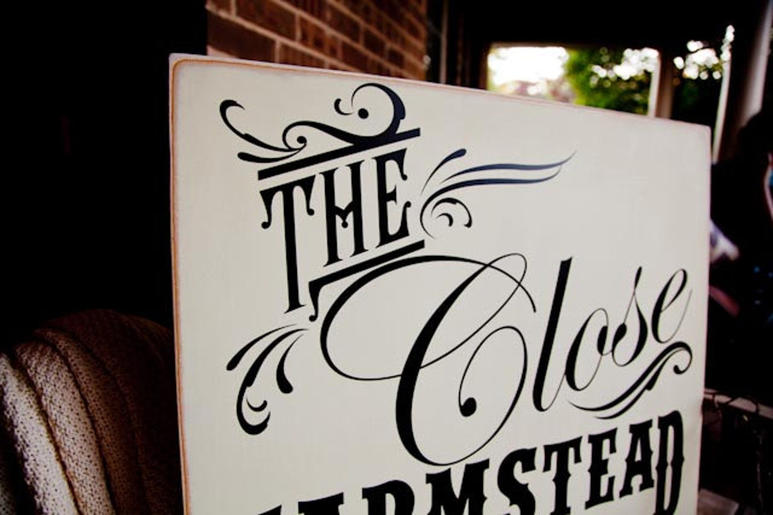 Farmstead Sign Personalized Vintage Style Farm Sign 24x28 | Etsy