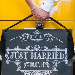 Personalized Just Married Sign Customized With the Couple's Name ...