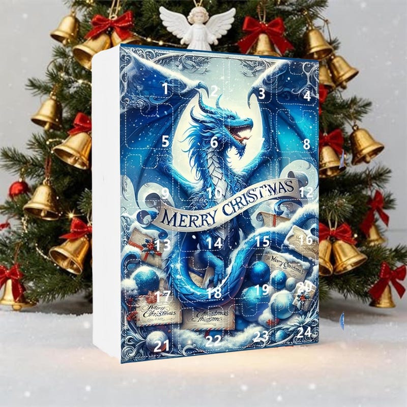Dragon Advent Calendar - Etsy