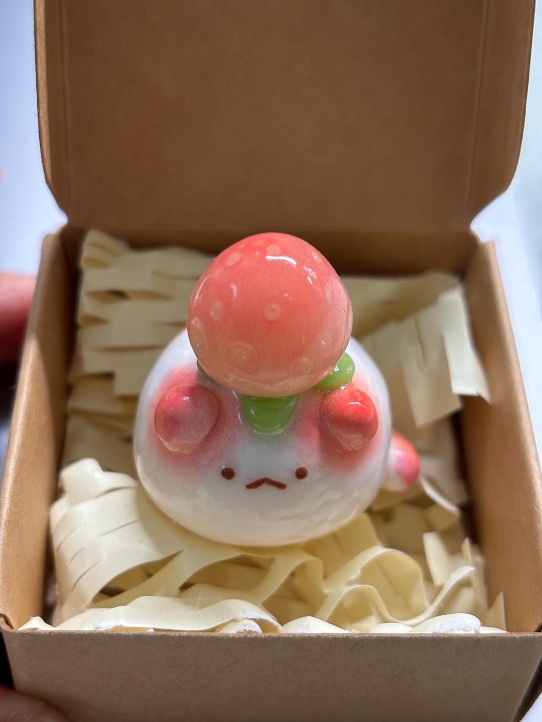 Handmade Cute Fruit Cat Desk Buddy | Fruit Cat Desk Friends | Polymer ...