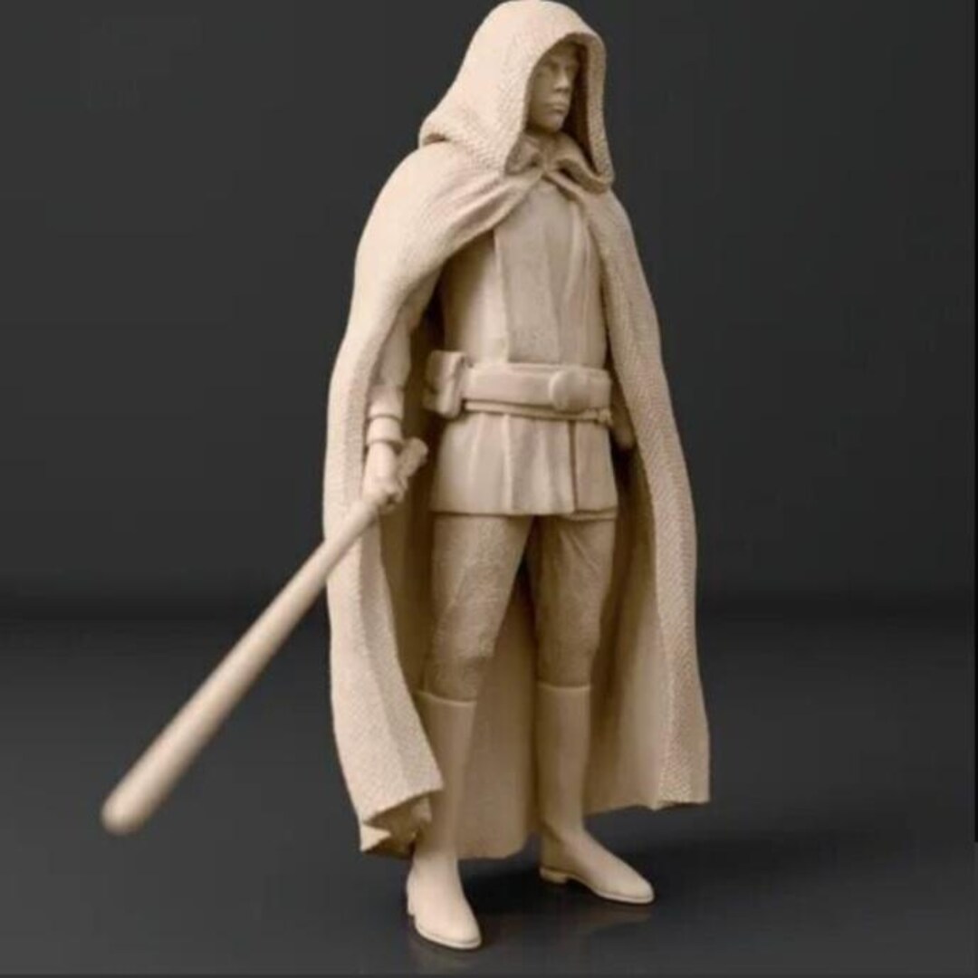 Star Wars Luke Skywalker STL, Luke Skywalker 3D Model Print STL File - Etsy
