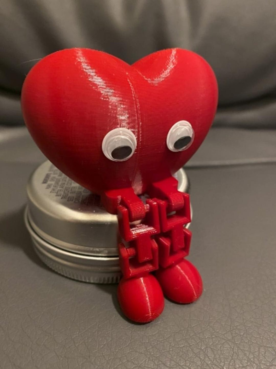 Stl File 3D Printing Heart Buddy Flexible / Articulated Sculpture 3D ...