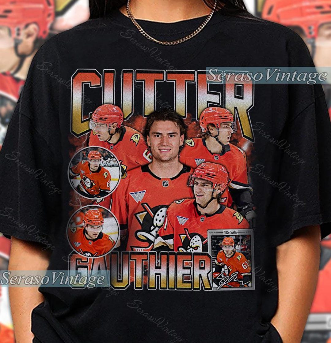 Cutter Gauthier Shirt, Anaheim Hockey Sweatshirt, Hockey Fan Shirt ...