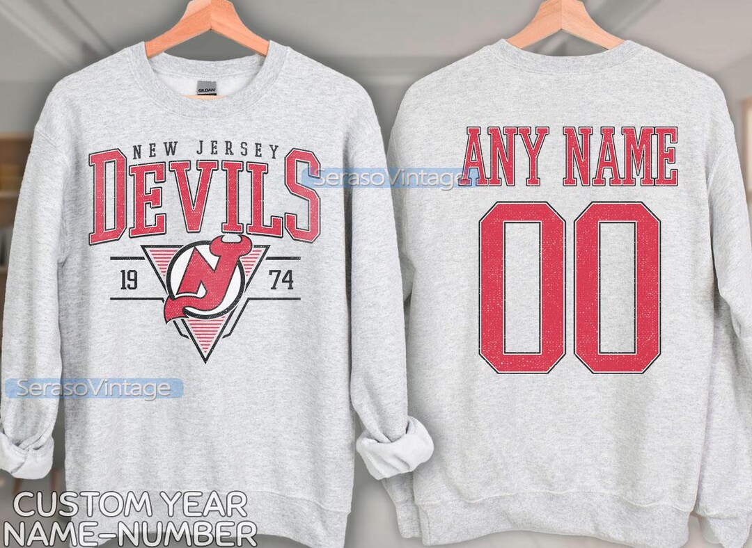 Personalized New Jersey Devils Sweatshirt, New Jersey Devils Shirt, New ...