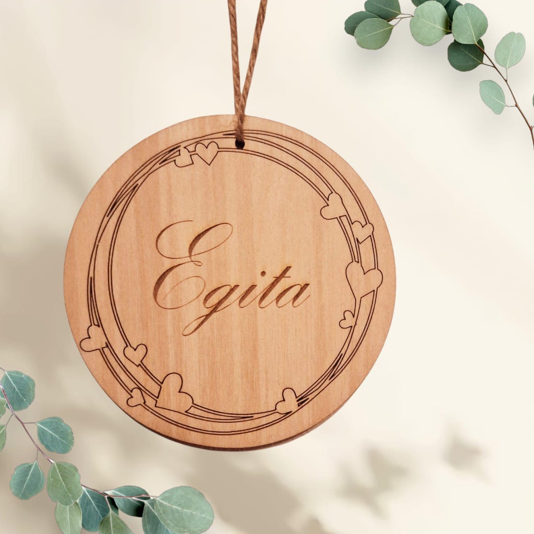 Personalized Baby Name Plate Custom Engraved Door Sign, Handmade Name ...