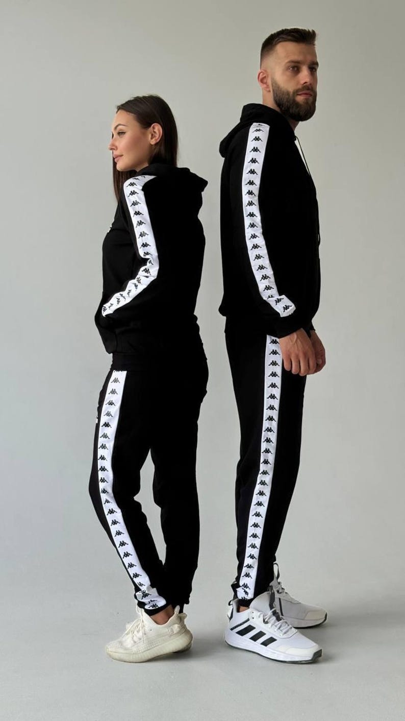 Unisex Kappa-inspired Sports Suit | Stylish Cotton Tracksuit for Daily ...