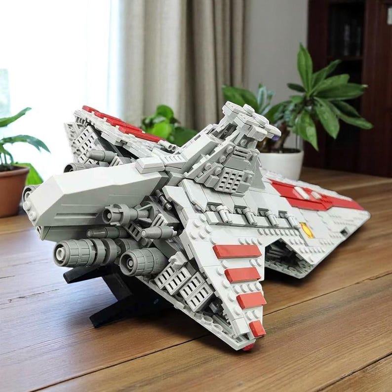 Star Wars Venator Cruiser Building Block Set – High-tech Space ...