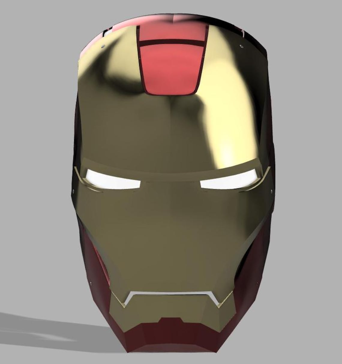 Iron Man MK3 Helmet STL File for 3d Printing - Etsy