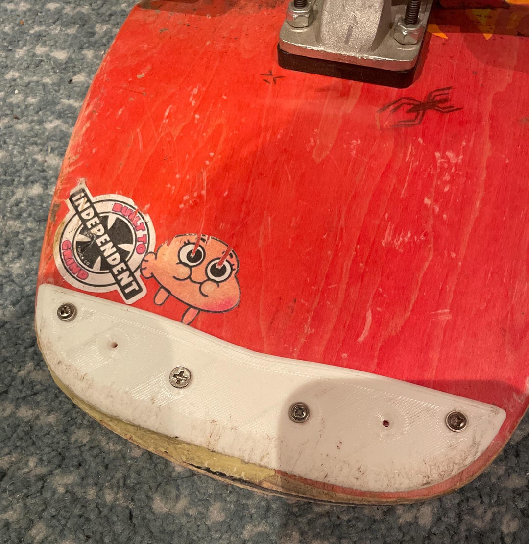 Skateboard Skid Plate STL File - Etsy