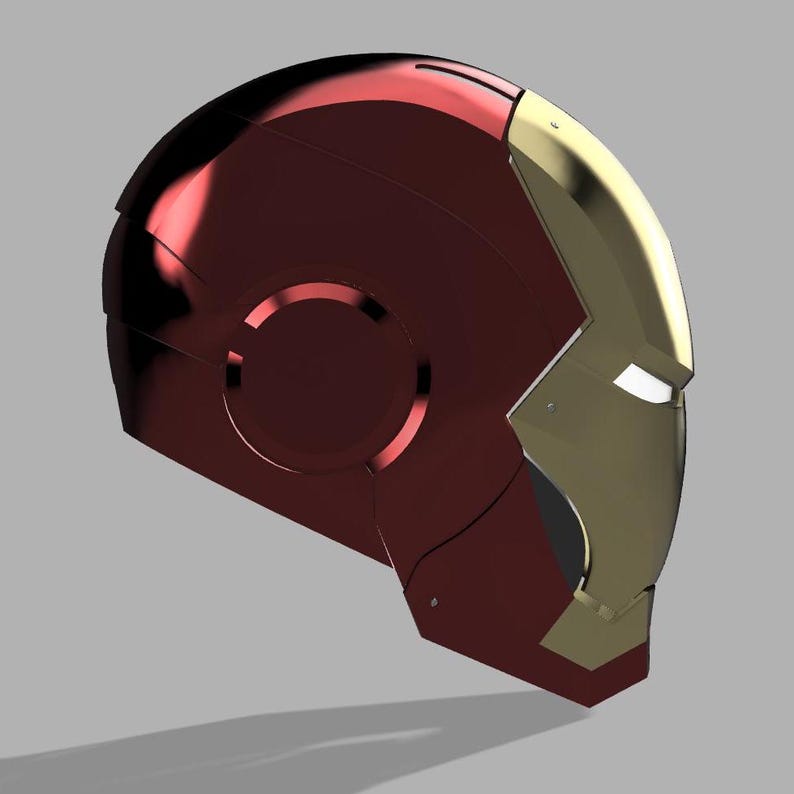Iron Man MK3 Helmet STL File for 3d Printing - Etsy