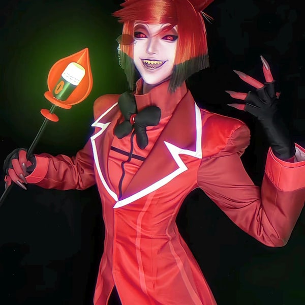 Alastor Hazbin Hotel Cosplay Costume - Etsy