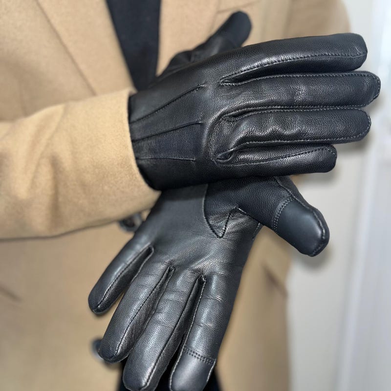 Womens Work Gloves Leather - Etsy UK