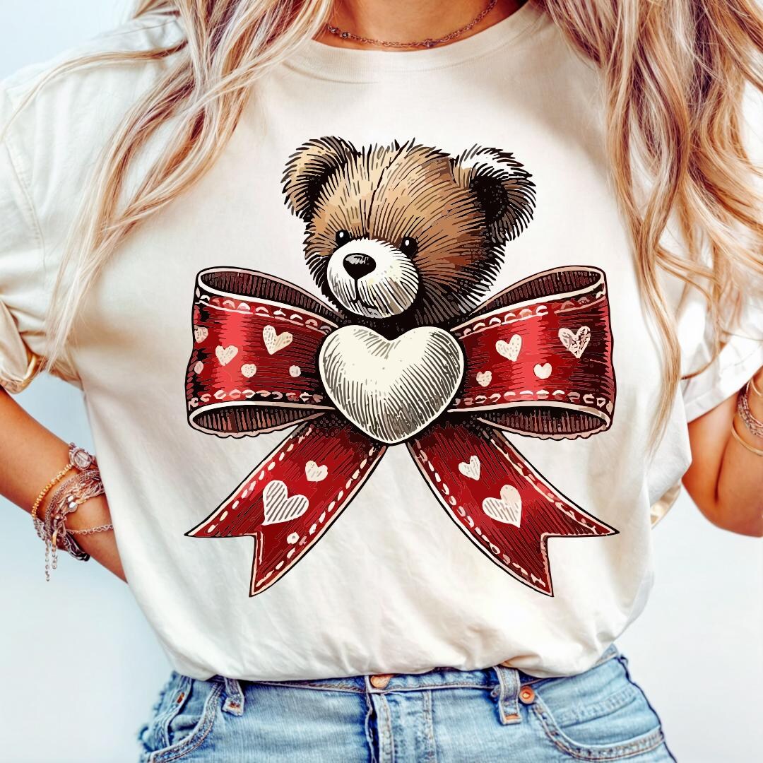 Teddy Bear Ribbon Outline, Teddy Bear Svg, Teddy Bear Png, Bear Cricut ...