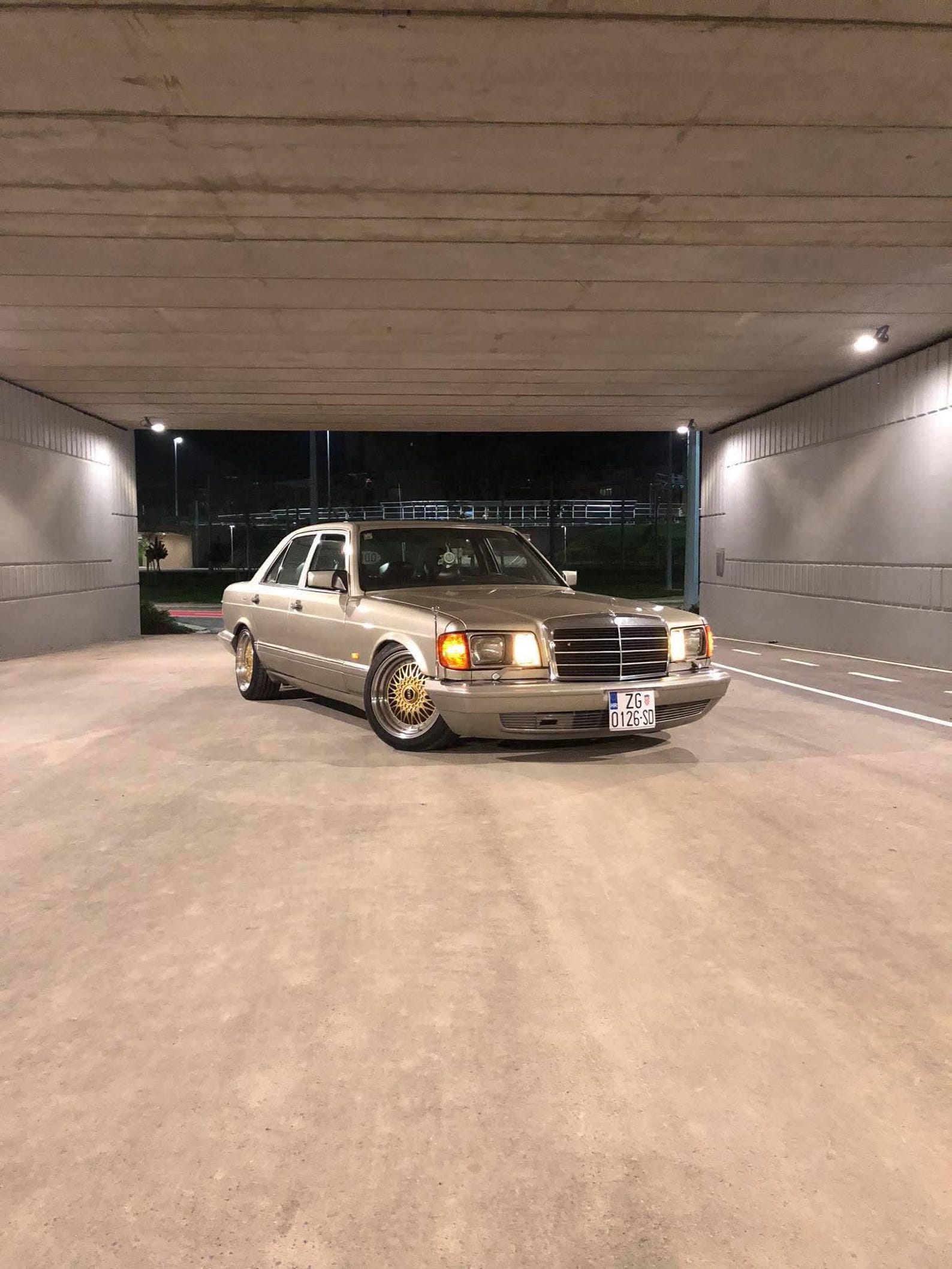 Parking Pole Mercedes -R129, R107, W123, W140, W124, W126, C126, W210 ...