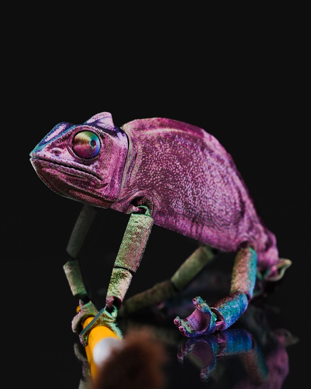 Articulated Chameleon 3D Printable STL File - Etsy