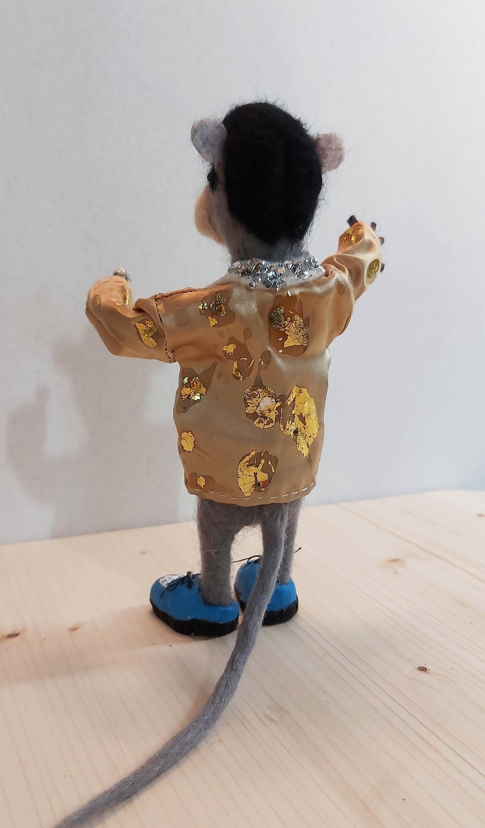 Needle Felted Mouse Elvis Presley Rock'n'roll Rockabilly Wool Sculpture ...