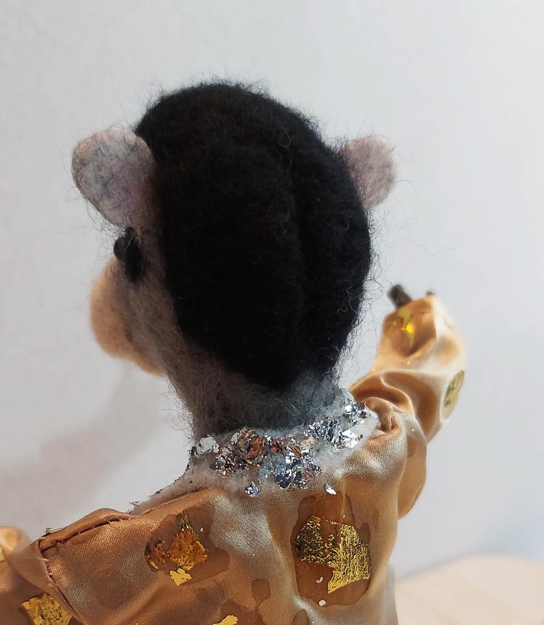 Needle Felted Mouse Elvis Presley Rock'n'roll Rockabilly Wool Sculpture ...